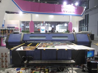 China 1440 DPI UV Inkjet Roll Printer Faltbed with High Precision Stepping System for sale