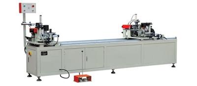 China Double Head Aluminium Window Machinery , Aluminium Corner Crimping Machine for sale