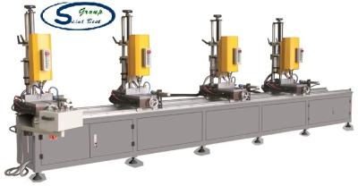 China Aluminum Window Profile Four Spindle Drilling Machine / Aluminum Window Fabrication Machine for sale