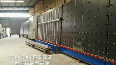 China 5000mm Glass Processing Equipment With Automatic Sealing Robot 380v,Automatic Insulating Glass Production Line for sale