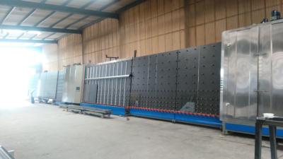 China Maquinaria de cristal hueco de la doble vidriera con el sistema de control del PLC, 2500x5000m m en venta