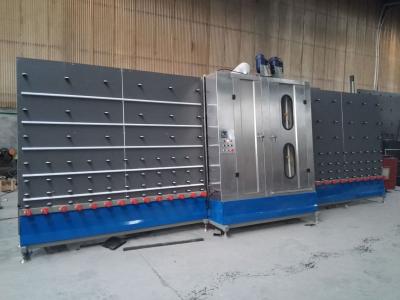 China equipamento da vitrificação 50HZ/220V dobro, lavagem vertical do vidro e máquina de secagem à venda
