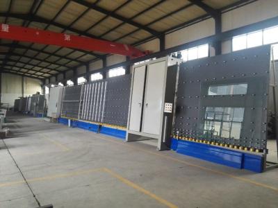 China Equipo vertical de la doble vidriera, línea de cristal aislador automática, equipos de cristal aisladores en venta