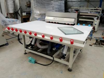 China Single Side Heated Roller Press Machine For Warm Edge Spacer With Tilting Table for sale