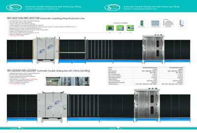China 2500x3000mm Automatische laag-E Dubbele Verglazingslijn/Isolerende Glasmachine Te koop
