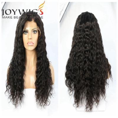 China 2017 Deep Wave Peruvian Hair Wig 360 Lace Full Lace Wig Instock Fast Shipping for sale