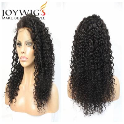 China 2017 Top Indian Virgin Human Hair 360 Curly Wig for sale
