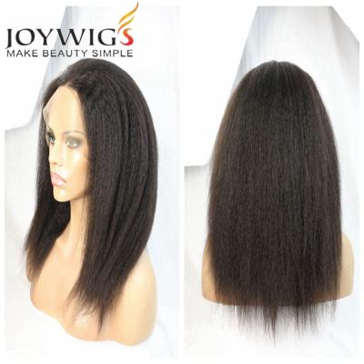 China 2017 Hot selling Italian Yaki Wig Kinky Straight 360 Wig for sale