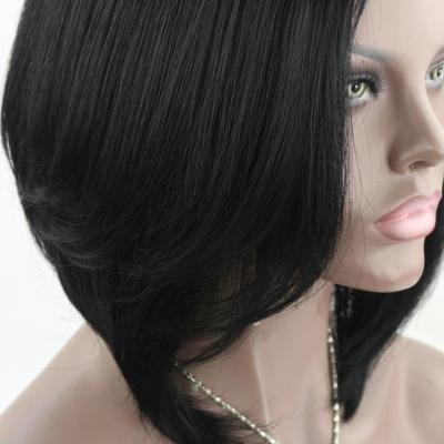 China indian women hair full lace wig long black hair wigs, indian natural women hair wig for sale