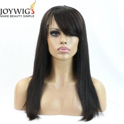 China Factory price top quality breathable human hair wig 100% human hair for sale