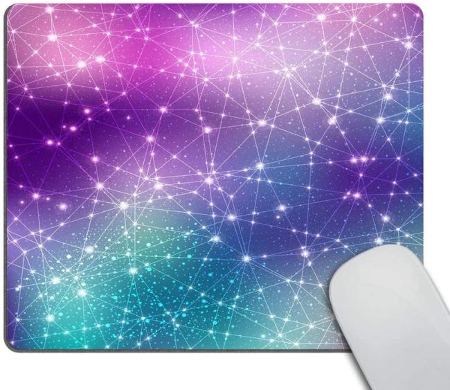 Minglu MP-018 Mouse Pad Galaxy Customized Rectangle Non-Slip Rubber Mousepad Gaming Mouse Pad
