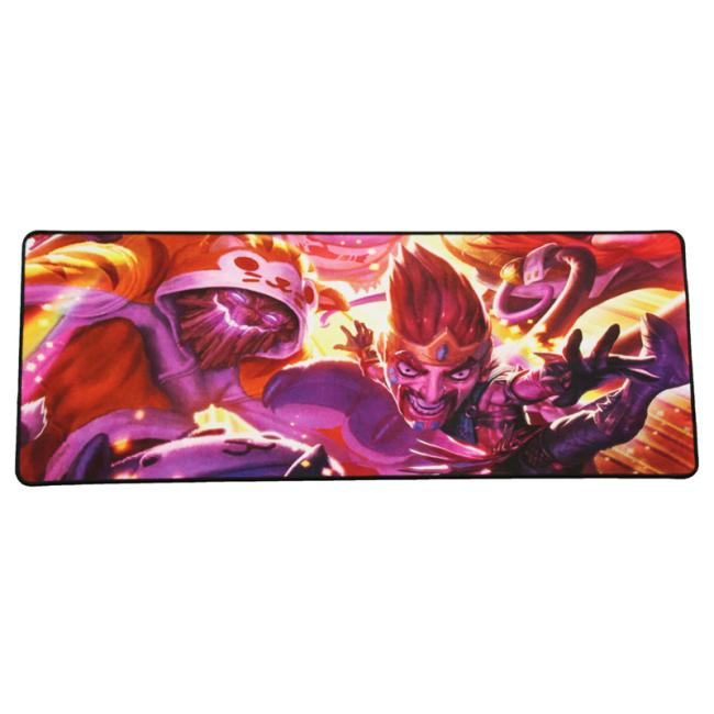 Minglu GMP-021 Top popular Adventure Non-Slip Mouse Pad Rectangle Rubber game mouse pad game mat