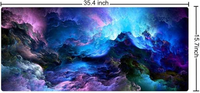 Minglu GMP-014 Large Long Non-Slip Rubber Gaming Mouse Pad Extended Game Mat Desk Pad