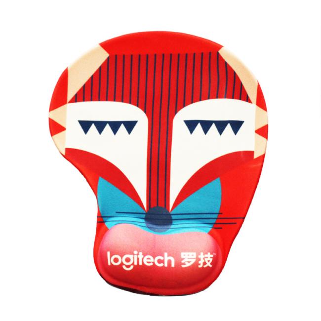 Minglu WMP-057 Non Slip funny Cartoon custom gel wrist rest mouse pads