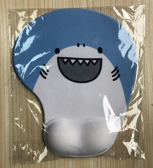 Minglu WMP-049A Non Slip Rubber material Cartoon cute custom gel wrist rest mouse pads