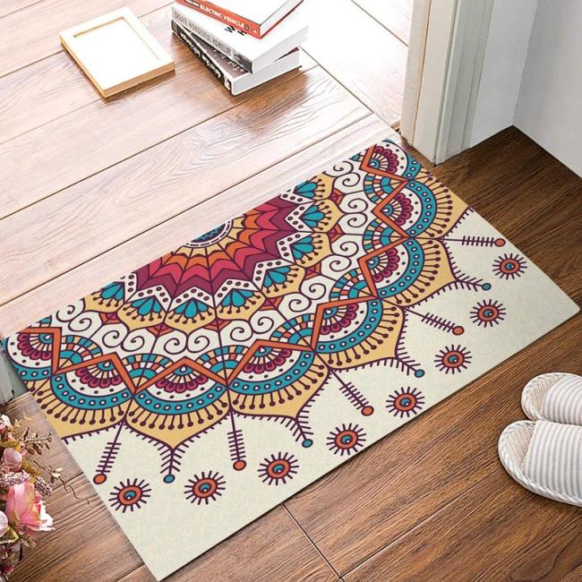 Minglu BFM-015 Manufacture of Non Slip Soft Absorbent Floor Mat welcome door mat