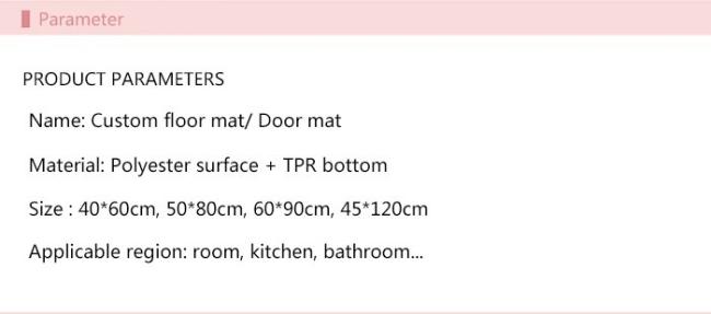 Minglu BFM-001 Custom Designed Cartoon Dog non slip Rubber Bath floor mat