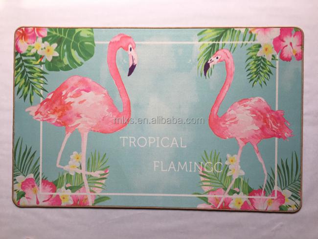Minglu BFM-027 floor mat New fashion High quality Suede Fabric floor mat with none slip rubber backed