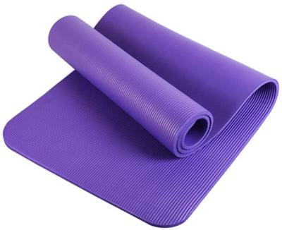 China NBR YM-022 Non Slip Yoga Mat Bundle 0.39 Carry Strap And Bag for sale