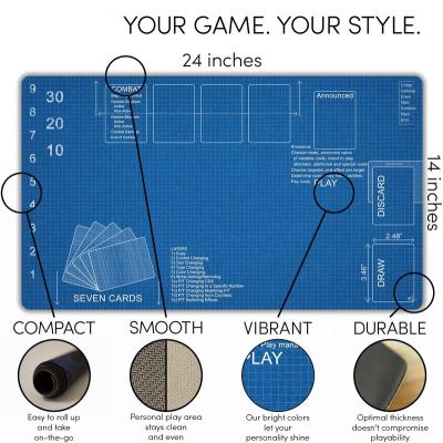 Cina Gioco di carte Playmat Minglu CMP-019 Durable / Non tossico per TCG Gaming TCG in vendita