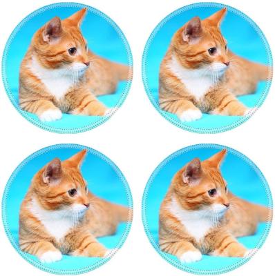 Cina Rubber naturale rotondo drink coasters stile moderno design di modello in vendita