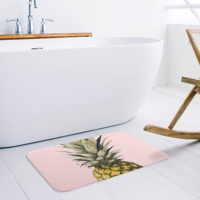 Cina BFM-002 Tapis de bain de caoutchouc viabile Tapis de sol de salle de bain tapis de toilette tapis de sol de caoutchouc in vendita
