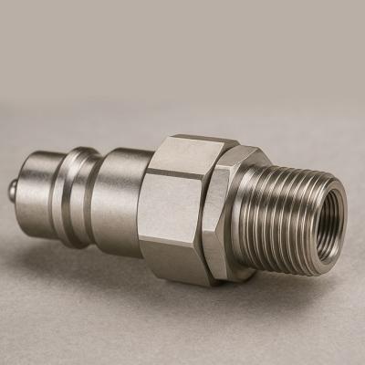 중국 탄소 강철 Iso-7241 수압 빠른 결합기 원활한 작동 판매용