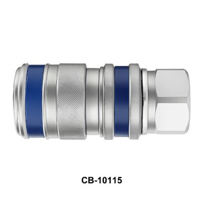 Flow Diameter 2.5mm Hydraulic Quick Connect Couplings 100Mpa 6.0L/Min