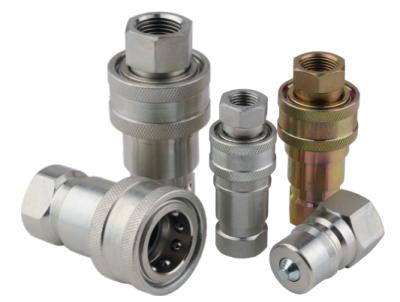 China ISO Series Hydraulic Quick Couplings - Durable & Leak-Proof for Construction & Industrial Use for sale