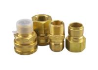 China 1700psi Non Valved Series Brass Quick Release Coupling for sale