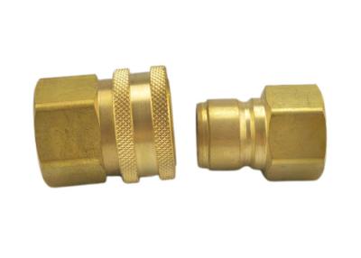China 1700psi Non Valved Series Brass Quick Release Coupling for sale