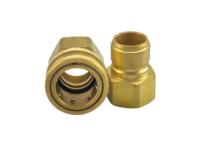 China 1700psi Non Valved Series Brass Quick Release Coupling for sale