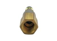 China Brass Male End Connections Pneumatic Quick Coupling for sale