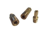 China 1/4'' Brass quick release air couplings Pneumatic Quick Coupling for sale