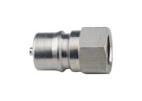 China ISO7241B SS Open Close Type Hydraulic Quick Coupler BSP Thread for sale