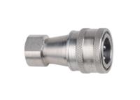 China ISO7241B SS Open Close Type Hydraulic Quick Coupler BSP Thread for sale