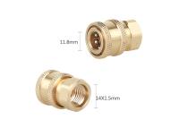 China Thread High Pressure Quick Coupler Car Washer Connector for sale
