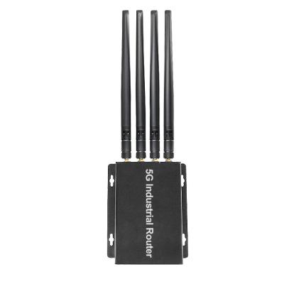 Cina Pratico modem router industriale nero 1000Mbps 2 porte Gigabit in vendita