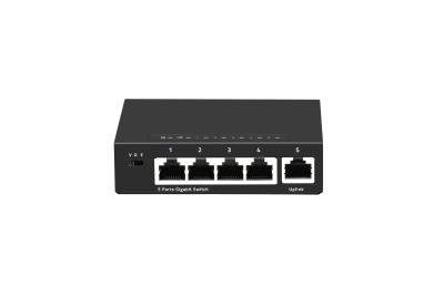 中国 DC 5V 5の学校のための左舷産業イーサネット スイッチ10Gbps馬小屋 販売のため