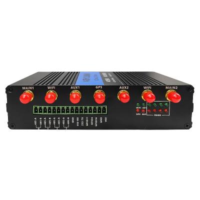 Cina Router WiFi RS232 RS485 su guida Din 4G stabile nero con porte USB in vendita