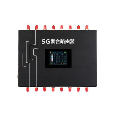 Cina Radio 4 SIM Card With Screen del router di legame di larghezza di banda di X5 5G VPN in vendita