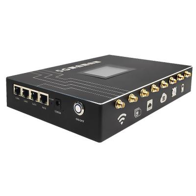 China 4G 5G LTE Bandbreedte Bonding Router 4 SIM 0.8A-1.5A Praktisch Te koop