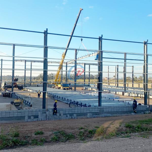 Prefabricated Steel Structure Building Materials Real Estate Construction Steel Frame