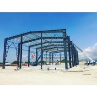 Quality Insulated Steel Frame Buildings , Eco Friendly Steel Structural Construction for sale