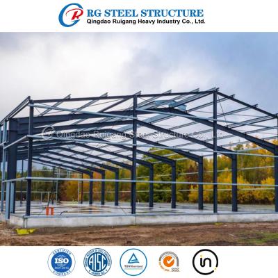 China Prefabricated Metal Frame Workshop Steel Structure Commercial Office Building Large Warehouse for sale