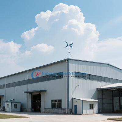 中国 50年寿命のカスタムクリアスパン鉄骨倉庫 販売のため