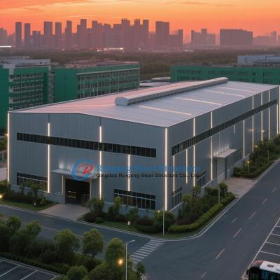 중국 맞춤형 강철 구조 창고 경량 아연 도금 조립식 건물 판매용