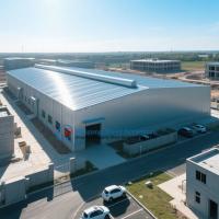 China Quick Assembly Steel Structure Warehouse Building With Optimized Layout For Logistics Distribution Centers for sale