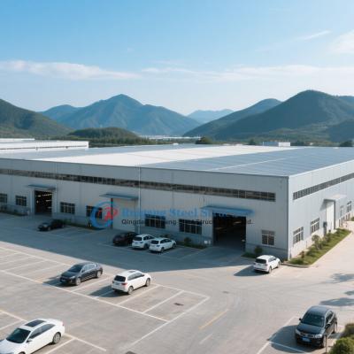 중국 아연 도금 또는 페인트 표면의 단열 강철 창고 구조 판매용