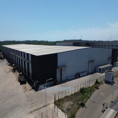 중국 불에 저항하는 재료로 맞춤식 철강 구조 창고 판매용